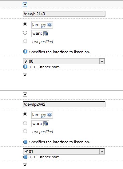 Multiple printers - Installing and Using OpenWrt - OpenWrt Forum